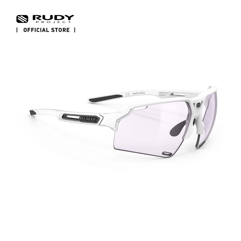 Rudy Project Deltabeat White Gloss / ImpactX Photochromic 2 Laser Purple Lens | Shopee Malaysia