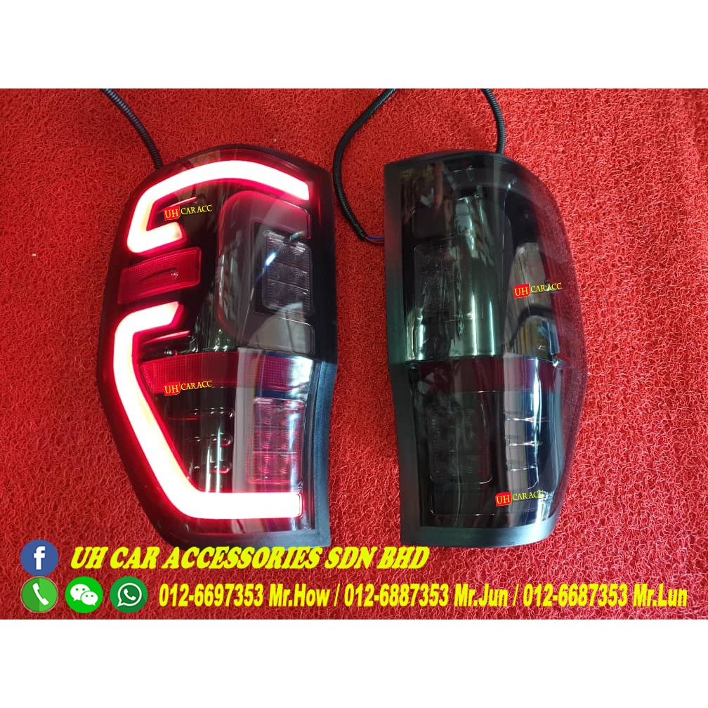 Ford Ranger T6/T7/T8 Wildtrak XLT Raptor LED Tail Light Tail Lamp ...