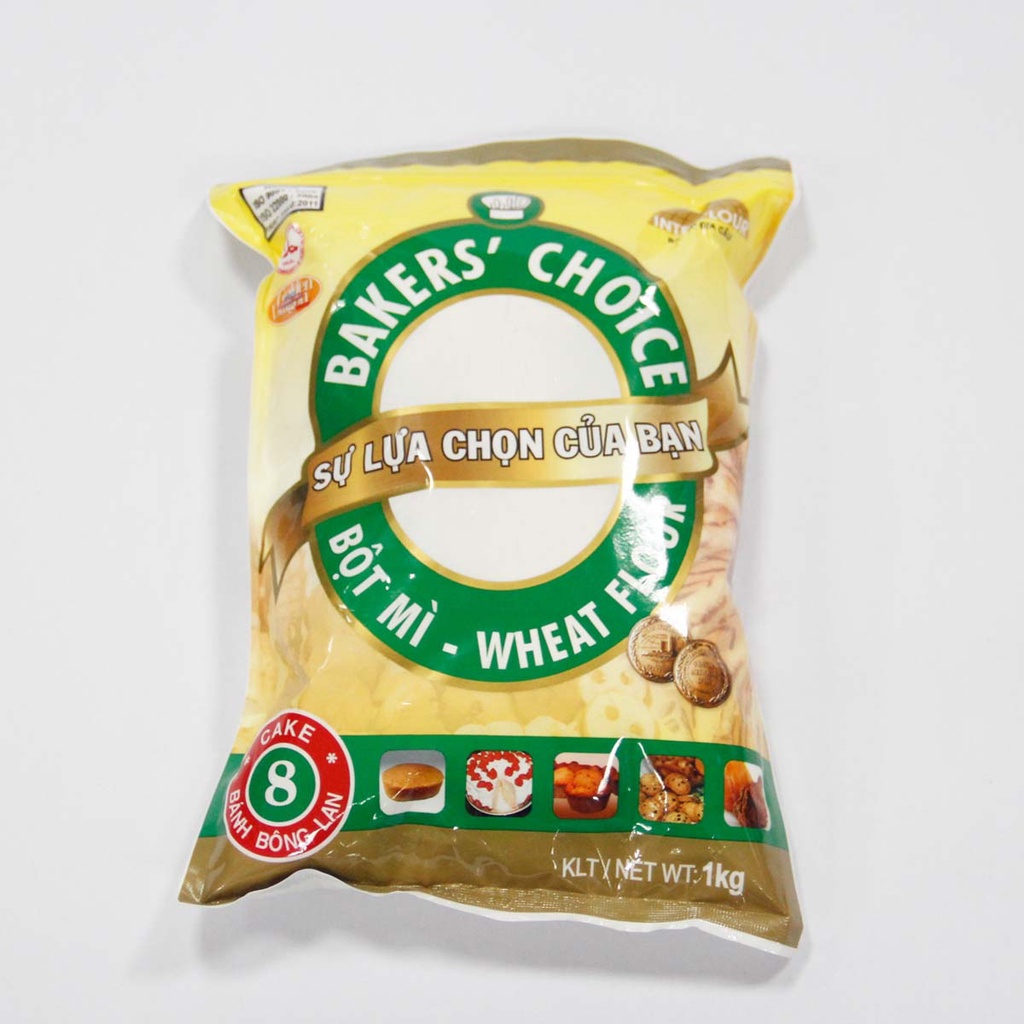 1KG Bag of Baker's choice No. 8 flour (All purpose flour) | Shopee Malaysia