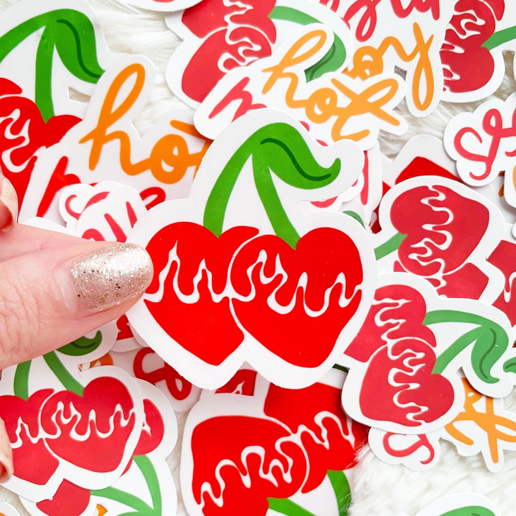 Hot Mess Sticker, Aesthetic Sticker, Cute Sticker, Decorative Sticker ...