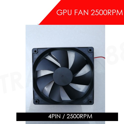 12025 HIGH QUALITY 25000 RPM 40db Chassis Fan Frame Casing Fan Suitable ...