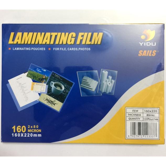 Genuine Yidu A5 80Mic laminated plastic (box of 100 sheets) | Shopee ...