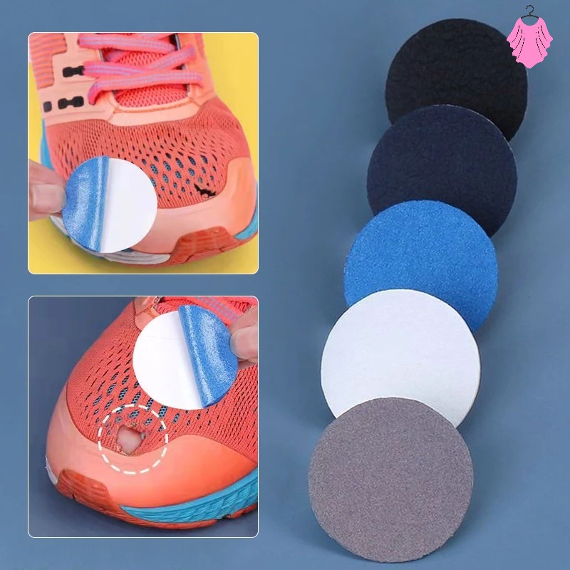 6Pcs/Set DIY Sneakers Mesh Hole Repair Subsidy / Shoes Lined Anti-wear ...
