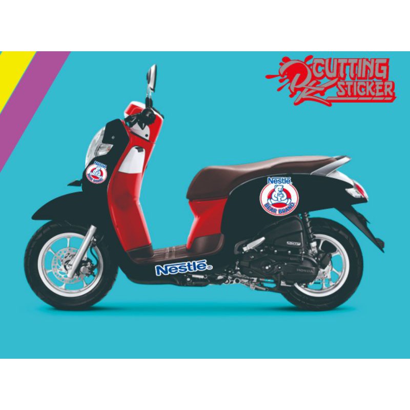 Bear BRAND scoopy Sticker | Shopee Malaysia