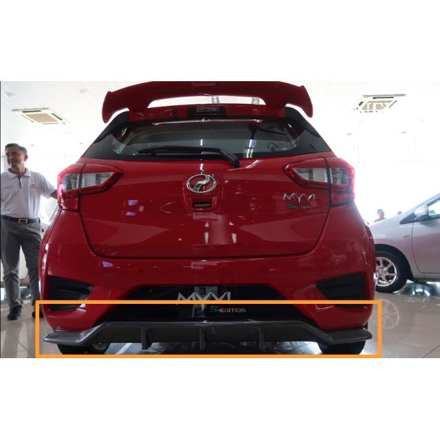 Perodua Myvi (M800) Rear Diffuser (PU Materia) | Shopee Malaysia