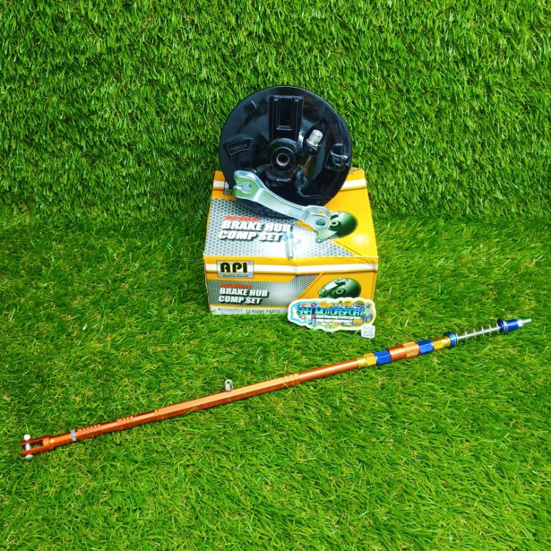 Api Front Brake Hub Comp Set Kriss + Alloy Brake Rod(Ramdom) | Shopee ...