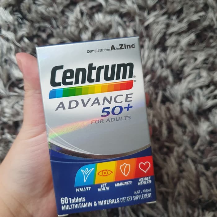 Centrum Advance 50 plus for adults 60 Tabs | Shopee Malaysia