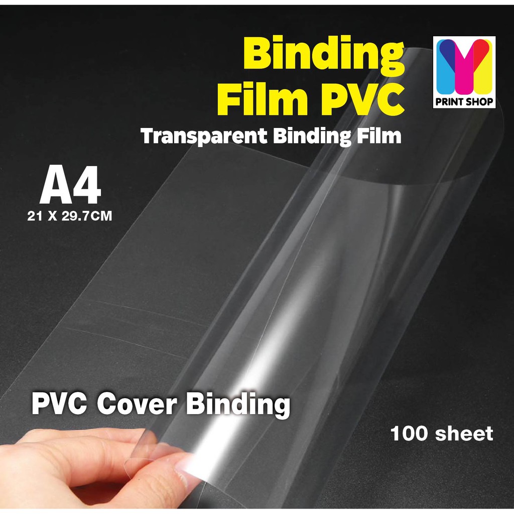 PVC Binding Cover A4 A3 Plastic Cover PVC Rigid Sheet 10 / 25 Sheets Assignment Front Protector ...
