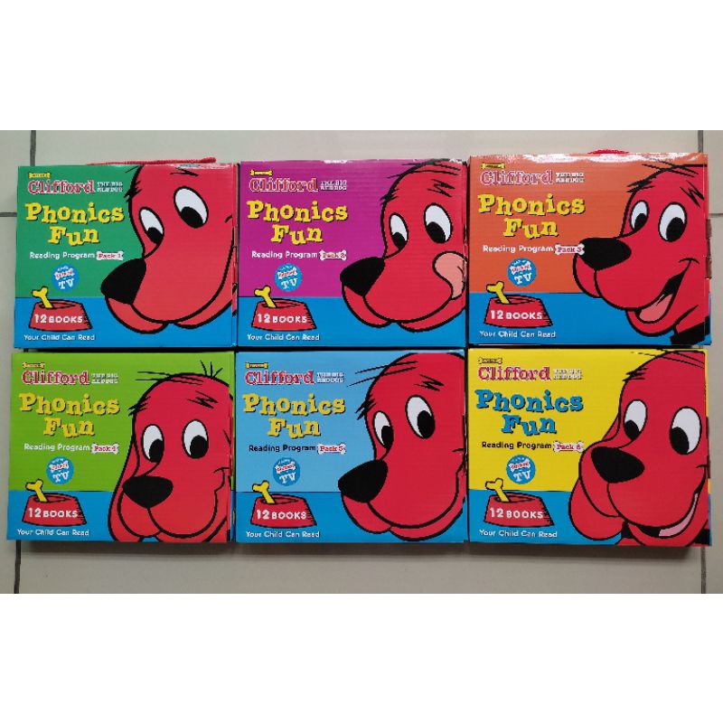 CLIFFORD THE BIG RED DOG PACK 1-6 72 BOOKS WITH FREE AUDIO OF BOOKS ...