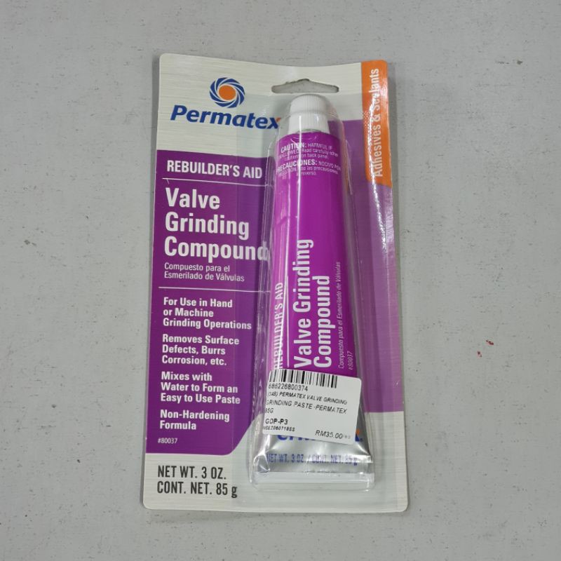 Permatex Valve Grinding Compound / Paste 85g #80037 | Shopee Malaysia