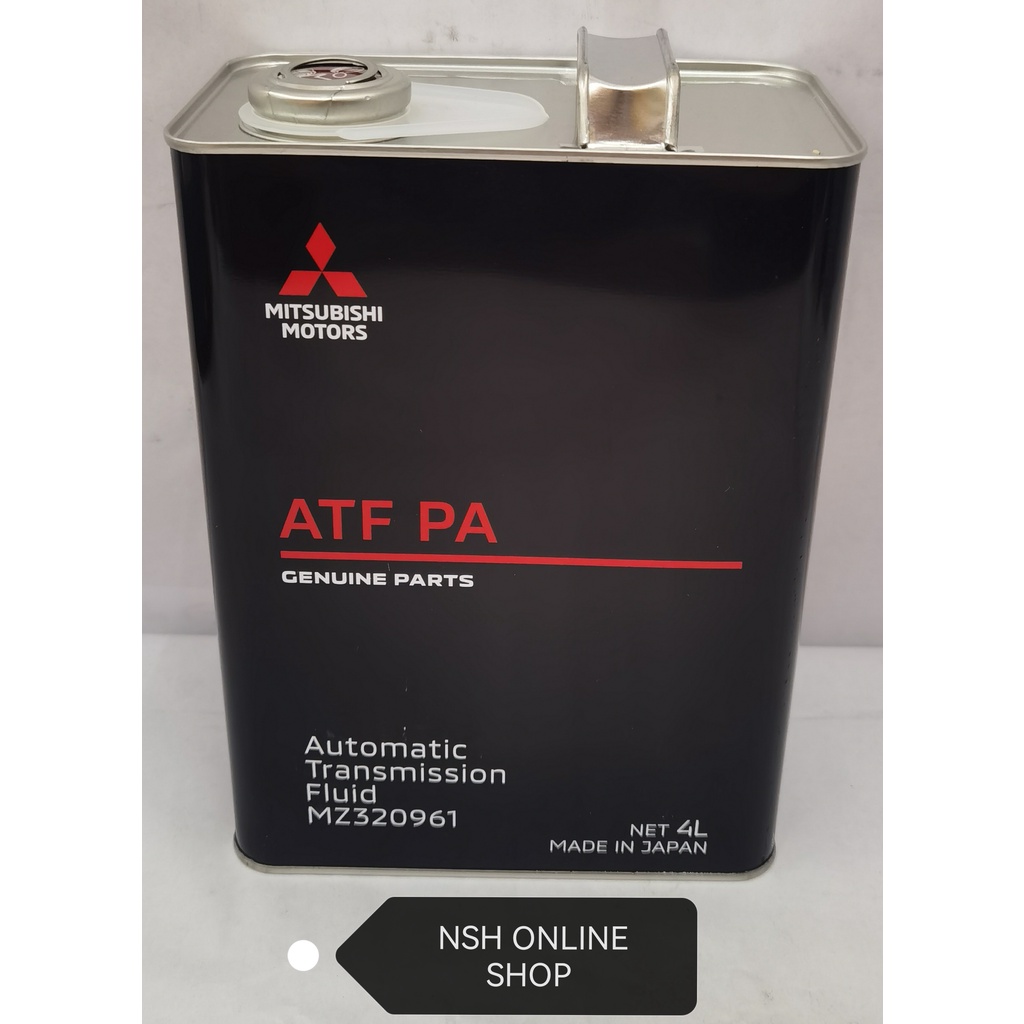 Mitsubishi ATF PA Auto Tranmission Fluid for Mitsubishi Triton KL1T KL3T 2015 Year (4 Litre ...