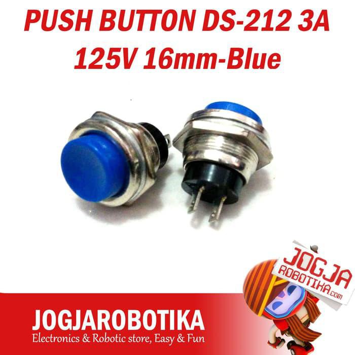 Push BUTTON DS 212 3A 125V Blue | Shopee Malaysia