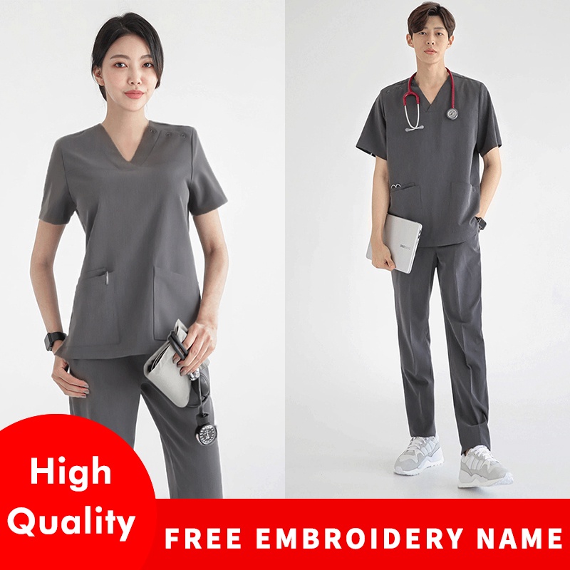 High-quality Medical Scrubs Suit for Man&Women Cutting, Clinic Hospital Medical Beauty Clinic ...
