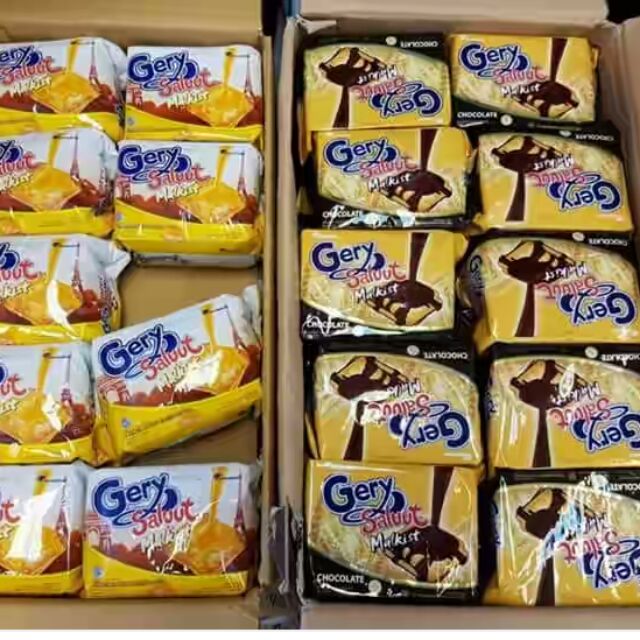 BISKUT GERY SALUUT MALKIST CHEESE/COKLAT | Shopee Malaysia