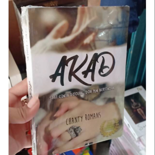 Original AKAD book when love rejects prayers evenly act (chandy romance ...