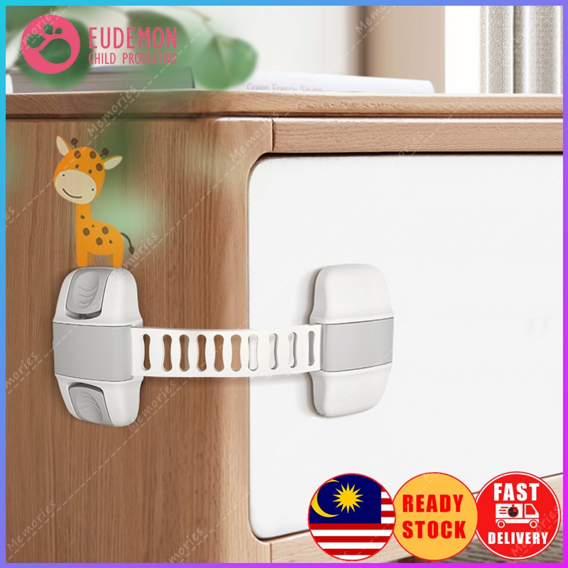 EUDEMON Drawer Lock Child Safety Lock Cabinet Wardrobe Fridge ...