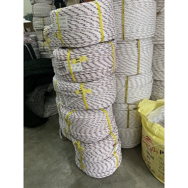 Tali PP rope 8mm 9mm 10mm 12mm / Polypropylene Rope [220m per roll ...