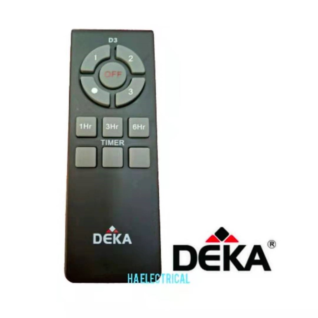 Original Deka (3speed) Ceiling Fan Remote Control | Shopee Malaysia