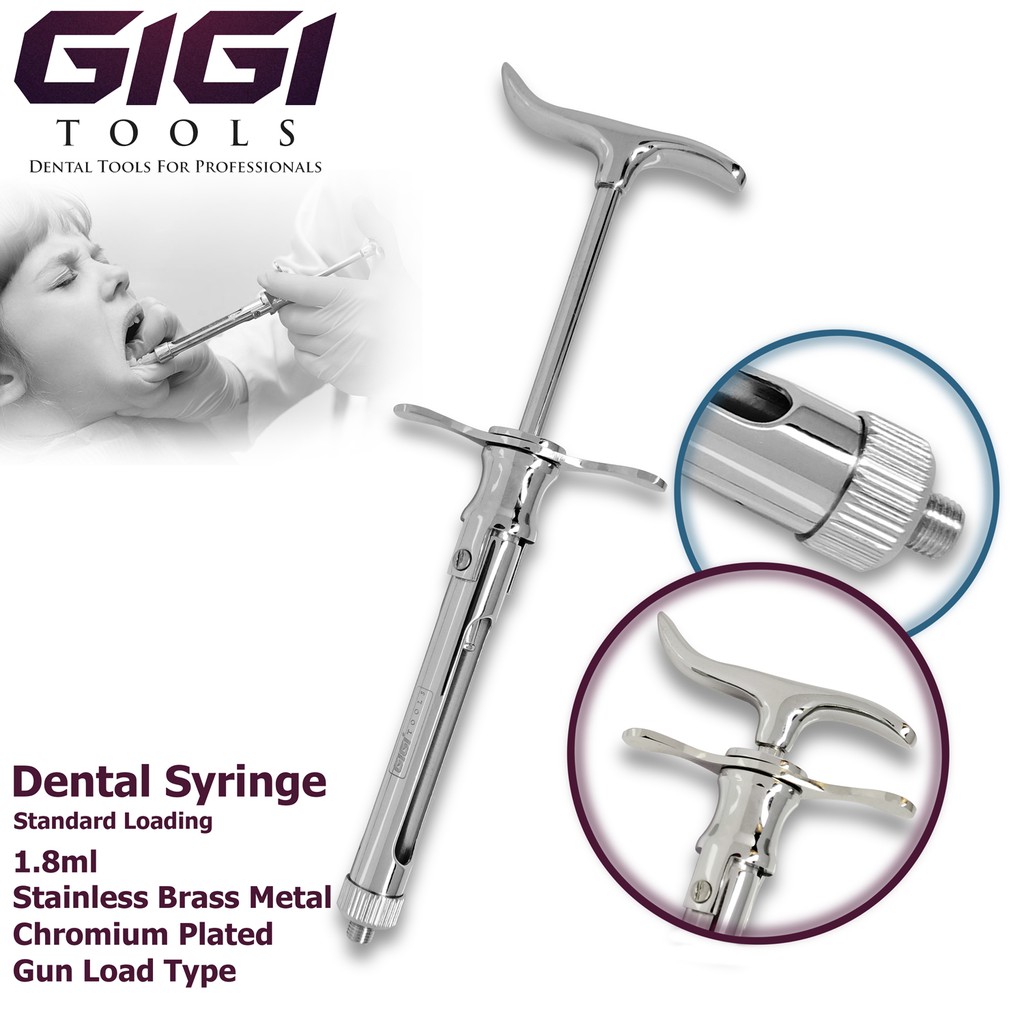 GIGI Tools Dental Tools Dental Syringe Standard Load Dental Cartridge ...