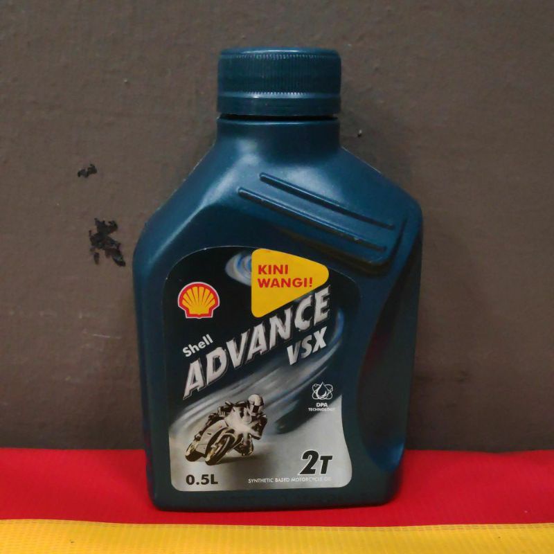 (SIRIM ) Shell Lubricant Oil (Minyak 2T Motor) Advance VSX 2T (0.5L ...
