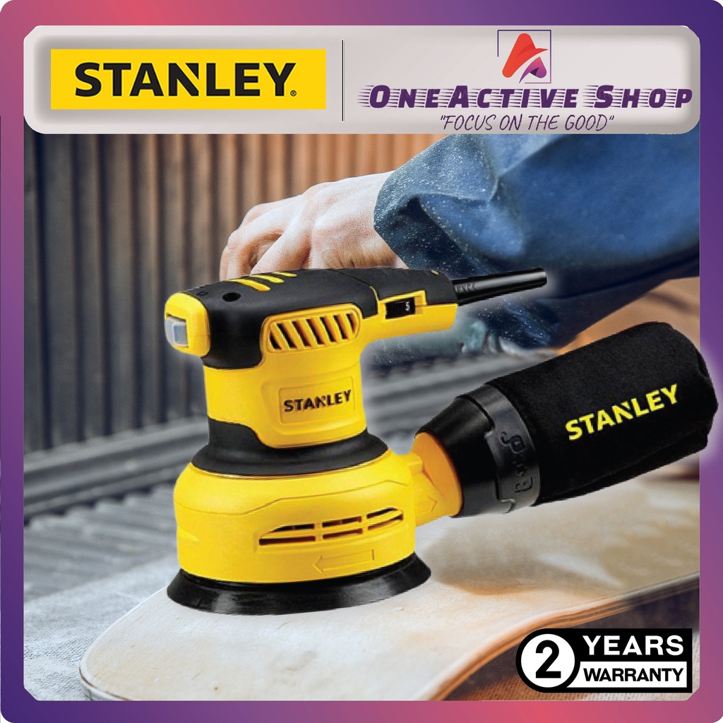 STANLEY 5'' Random Orbital Sander 300W SS30-XD - 2 Years Warranty ...