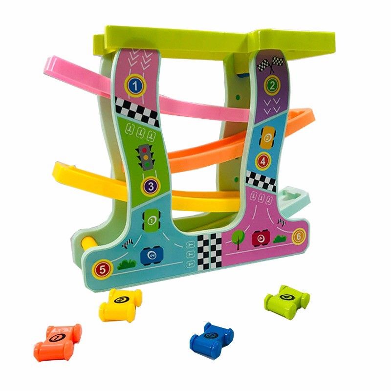 Patent Wooden Sliding Car Track Car Children's Toy - Toy Car | Shopee ...