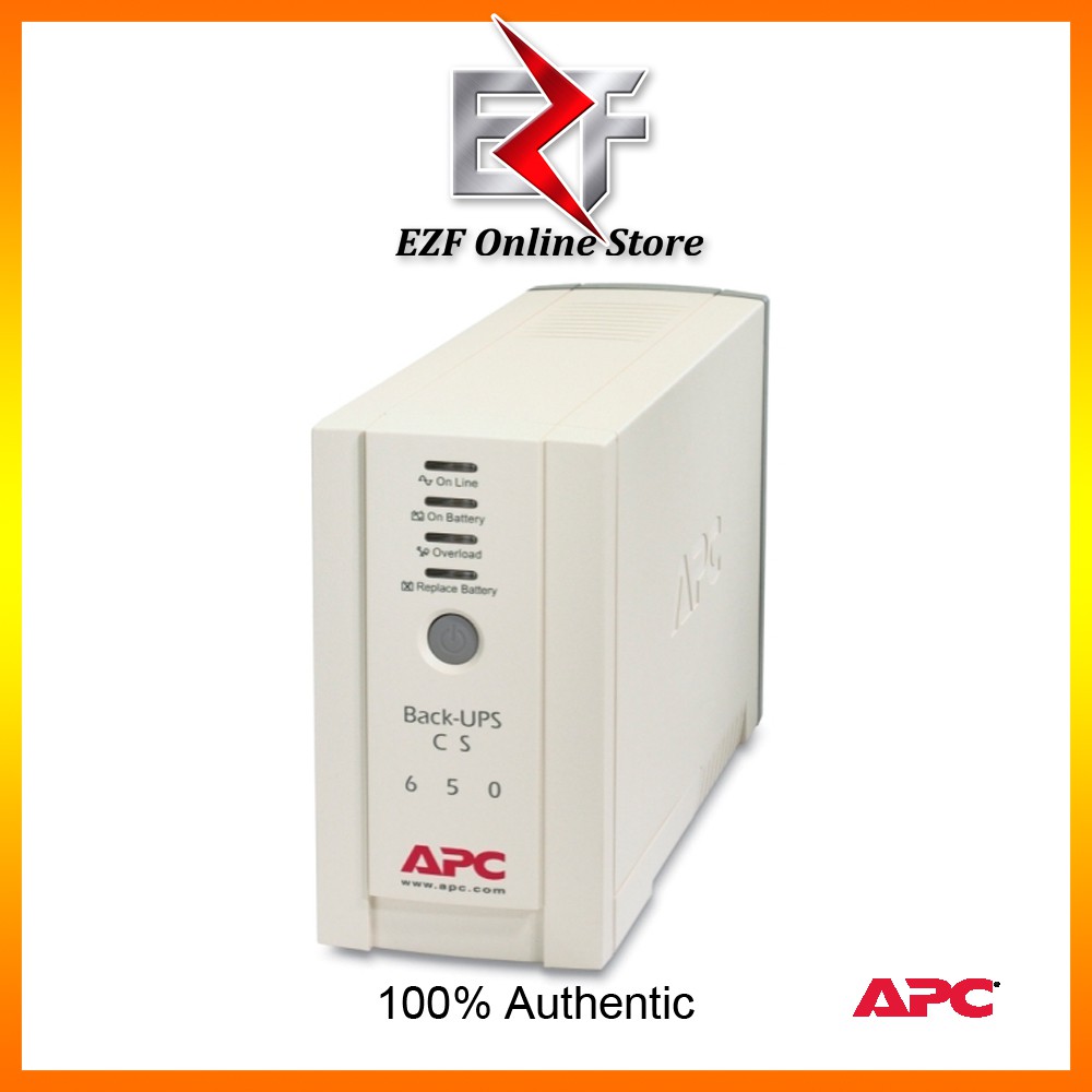 APC BK650-AS BACK-UPS CS 650VA 230V ASEAN, APC UPS | Shopee Malaysia