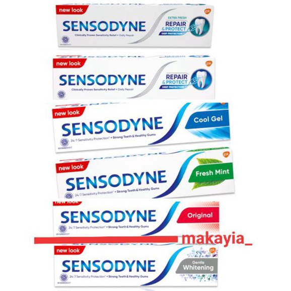 Sensodyne toothpaste 100g, all variants /makayia_ | Shopee Malaysia