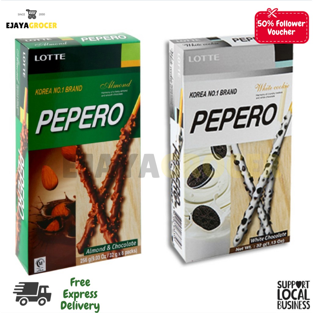LOTTE PEPERO 32G [HALAL] - ASSORTED FLAVOR | Shopee Malaysia