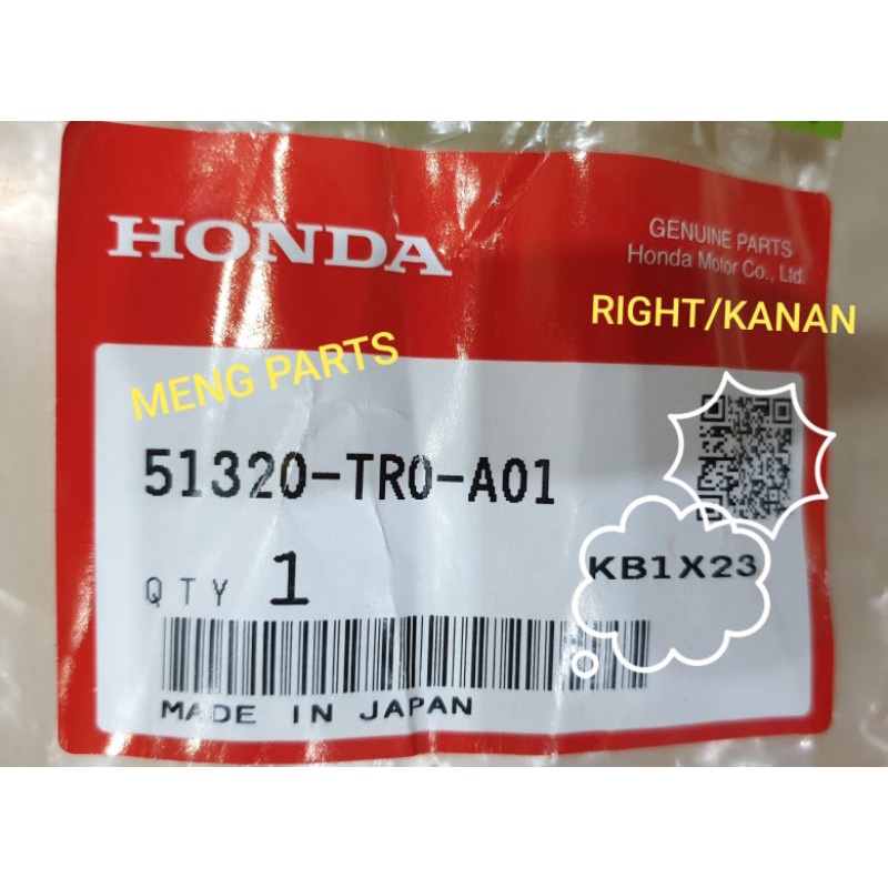 ORIGINAL HONDA CIVIC TRO FB 2012Y-2017Y FRONT ABSORBER LINK ,FRONT ...