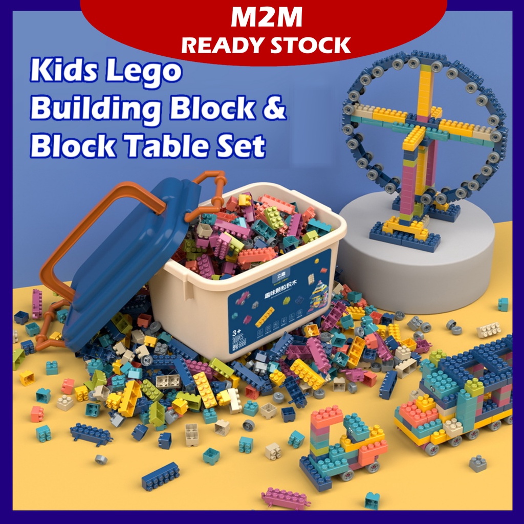 (Buy1 Free Magic Book) Lego Block Mainan Lego Kid Building Brick Toys ...