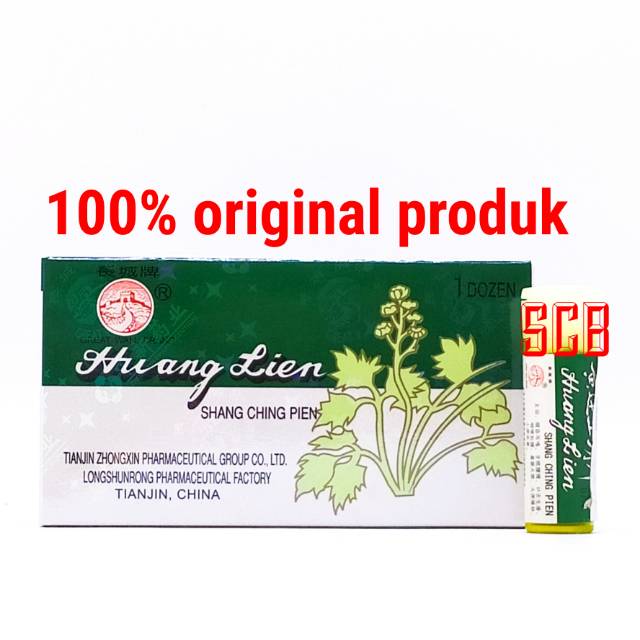 Huang Lien Shang Ching Pien - Throat Pain Medication - Sariawan ...