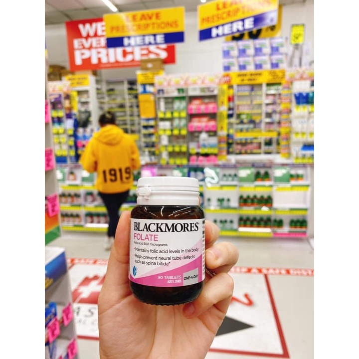 [ Genuine ] Blackmores Folate 90 Australian tablets (New model ...