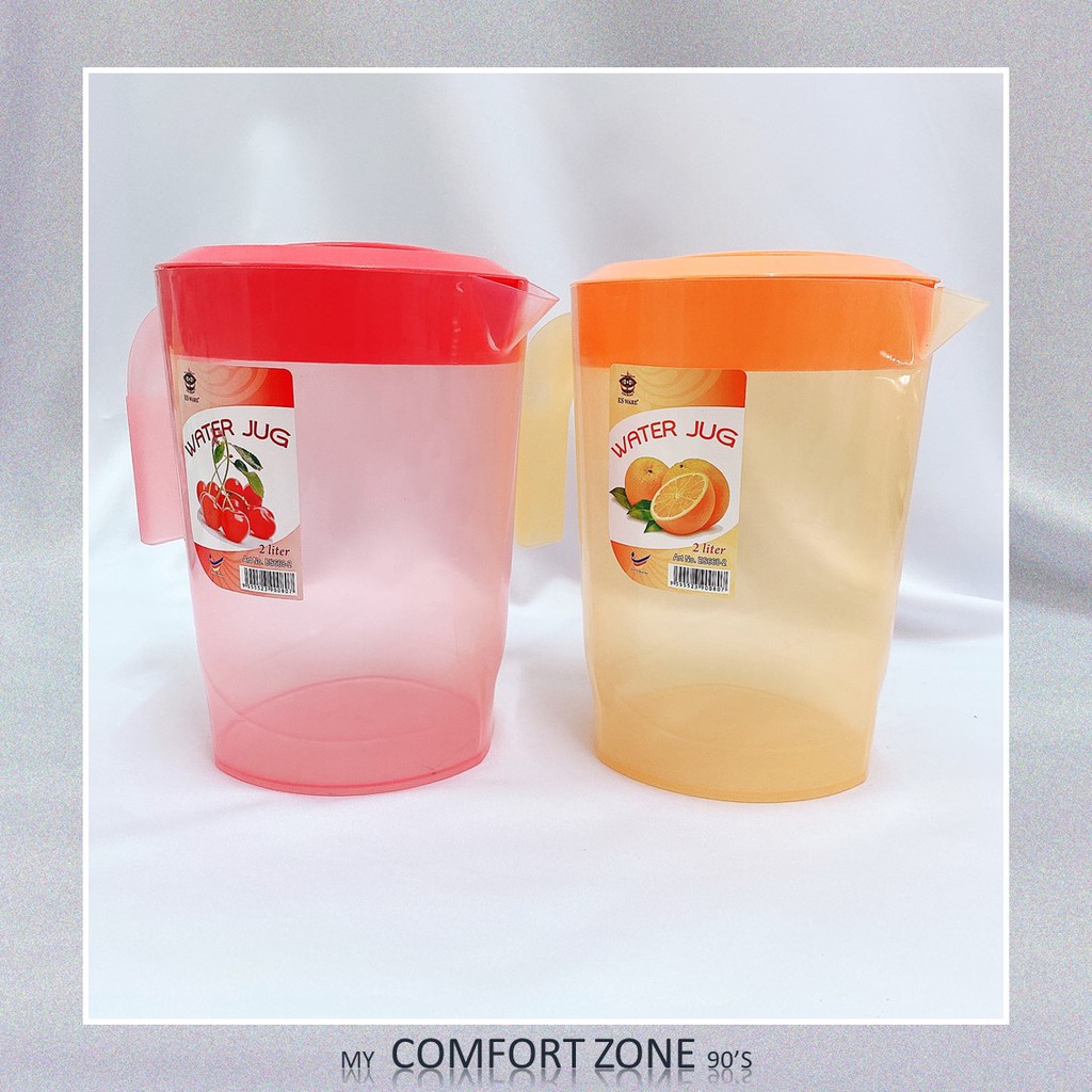 [READY STOCK] 🇲🇾 2 Liter Plastic Water Jug / Drink Container | Shopee ...