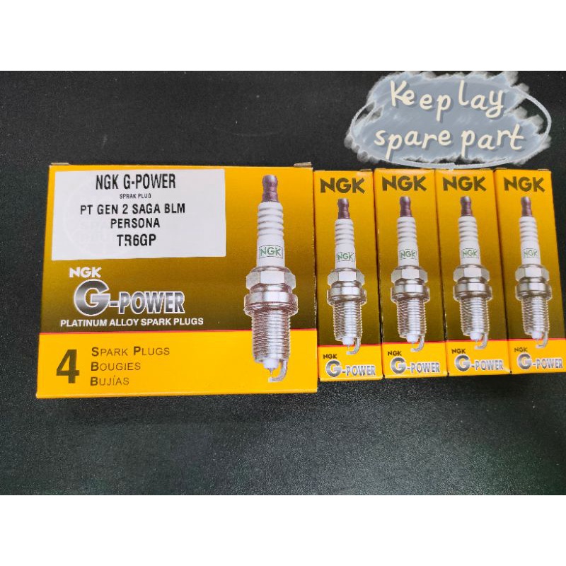 (5141) (TR6GP)NGK G-POWER Spark Plug Gen2 SagaBLM Persona | Shopee Malaysia