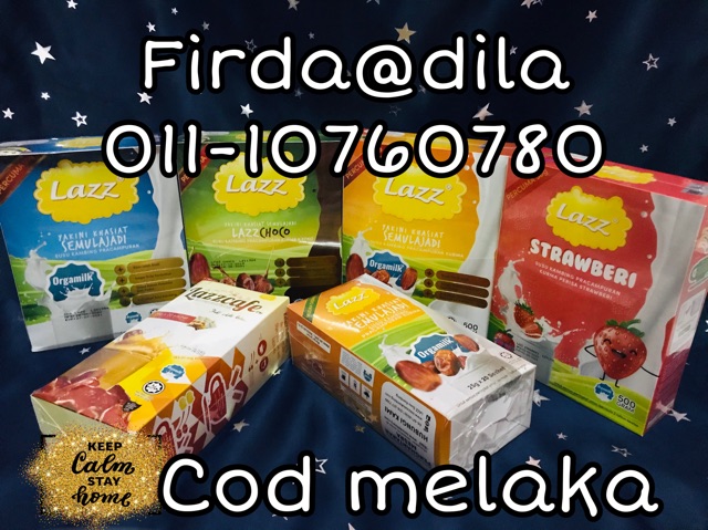 [Free Gift ] Lazz Susu Kambing Choco / Asli / Kurma / Strawberry - 3 ...