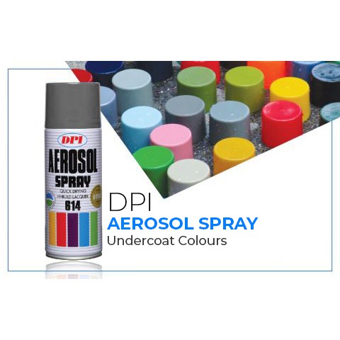 DPI 614 AEROSOL Spray Paint (UNDERCOAT COLOR) | Shopee Malaysia