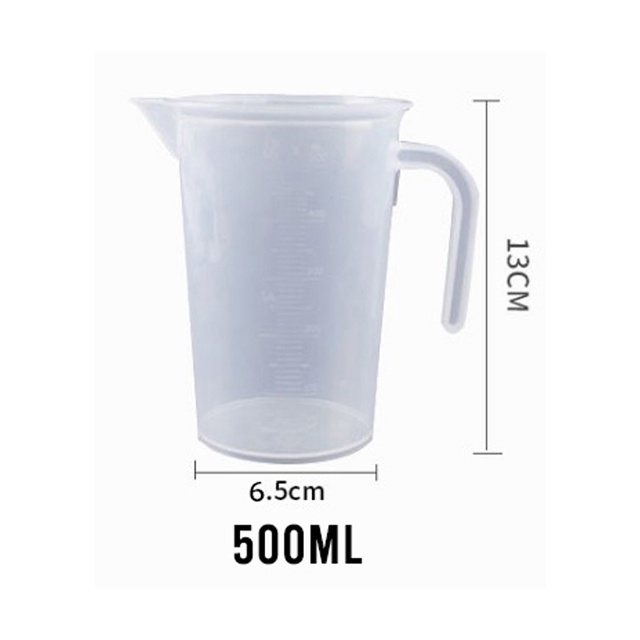 5000ml / 3500ml / 2000ml / 1000ml / 500ml / 250ml / 100ml Plastic Measuring Cup Volume Cup ...