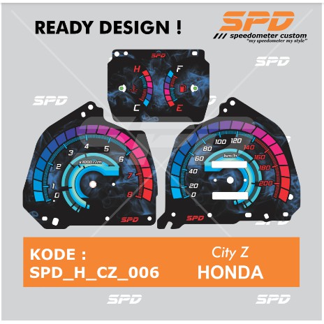 [ PREORDER ] Faceplate Overlay Panel Meter Custom Honda City SX8 Z ...