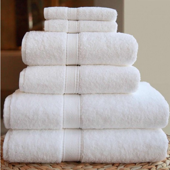 White Hotel Bath Towel Good Quality Hotel Cotton WHITE BATH TOWEL ...
