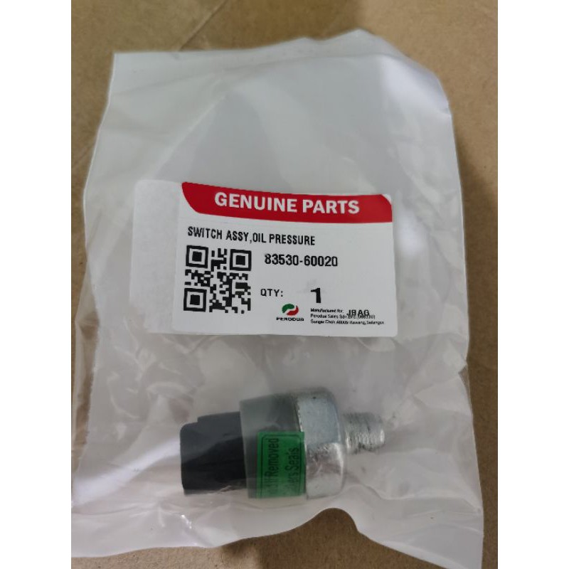83530-60020 PERODUA PART OIL PRESSURE SWITCH AXIA 1.0,BEZZA 1.0 1.3 ...