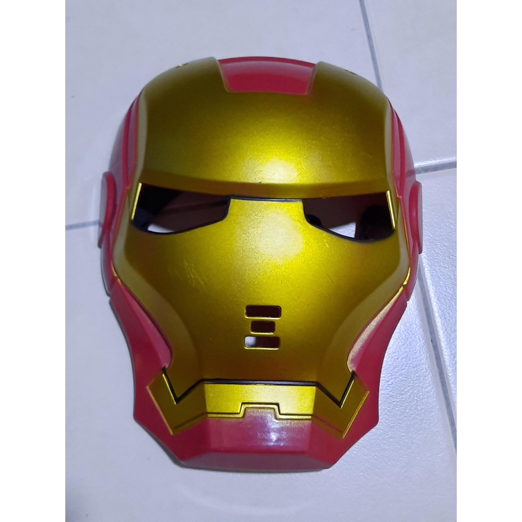 Topeng Iron Man Kanak-kanak Terpakai (Preloved) | Shopee Malaysia