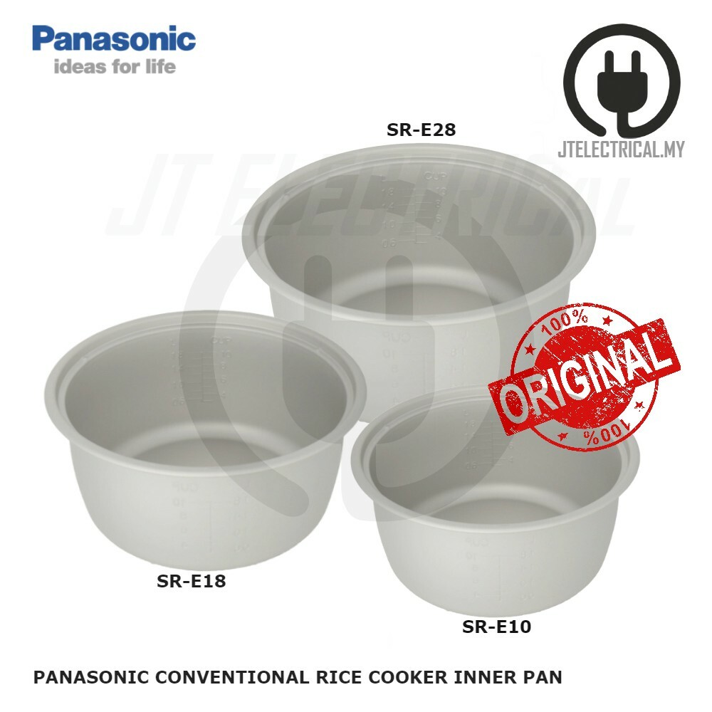 Panasonic SR-E10A SR-E18A SR-E28A Conventional Rice Cooker Inner Pan ...