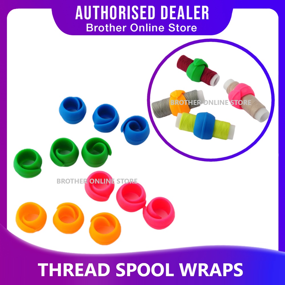 🔥Ready Stock🔥 Thread Spool Wraps / Klip Stabil Benang / Alat Jahitan ...