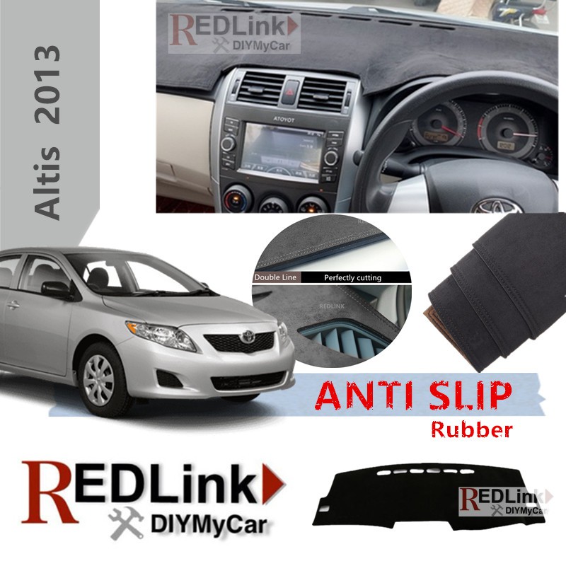 Toyota Altis Dashboard Mat 2010 ( Leather Suede ) ( Fabric ) | Shopee ...