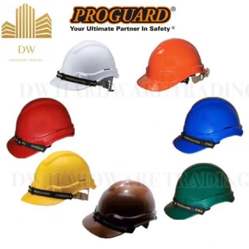 🔥Ready Stock🔥Proguard Safety Helmet White/Red/Orange/Green/Yellow/Blue ...