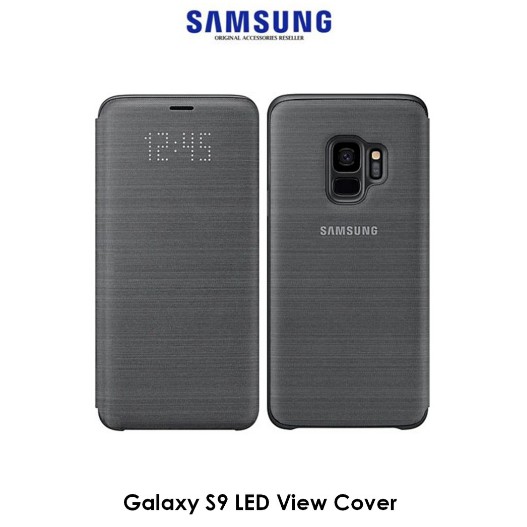 Original Samsung S9+ Flip Case LED View Cover (Easy Control with an LED ...
