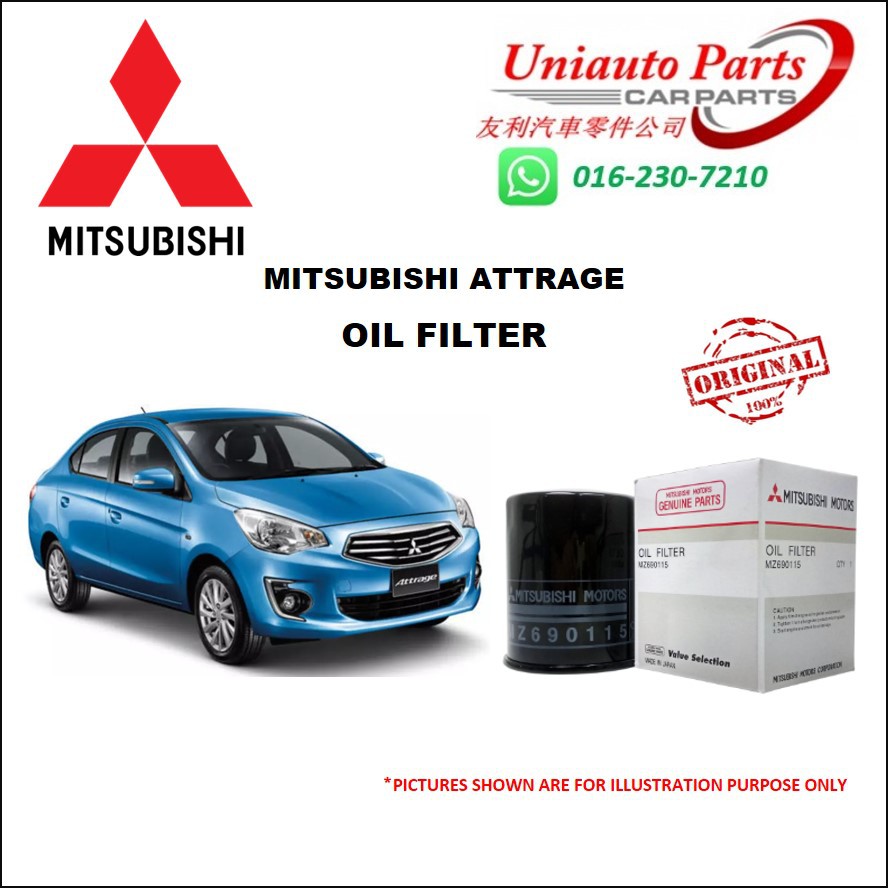 MITSUBISHI ATTRAGE GENUINE OIL FILTER | Shopee Malaysia