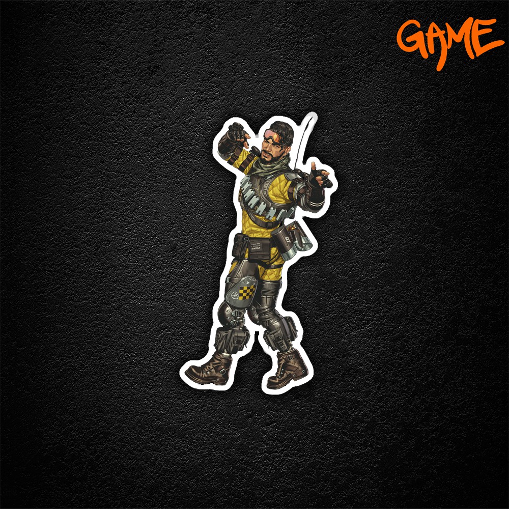 APEX LEGENDS - Mirage - Premium Fan-made Sticker (GAME series) | Shopee ...