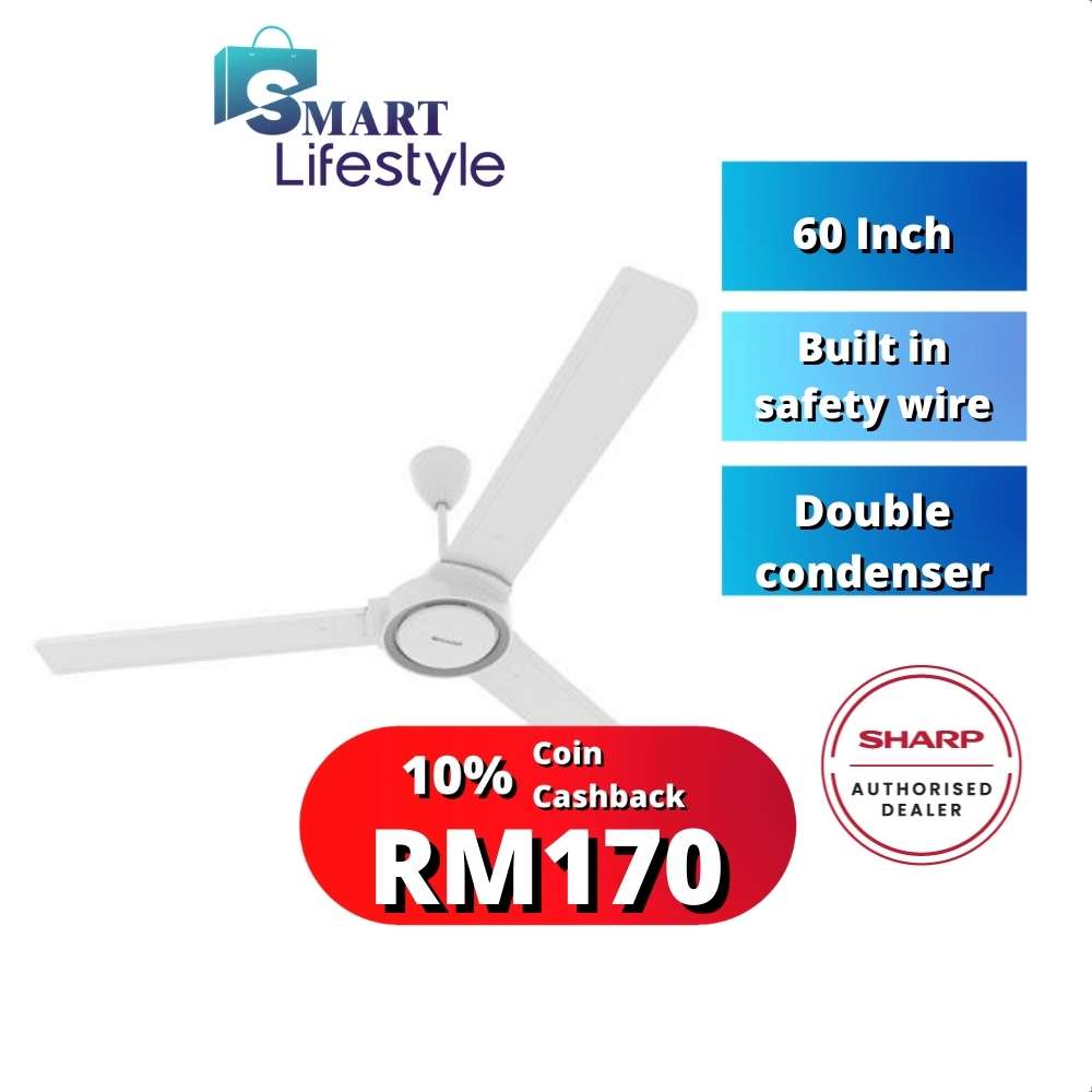 Sharp PJC60CF Ceiling Fan PJC60CF 60inch | Shopee Malaysia